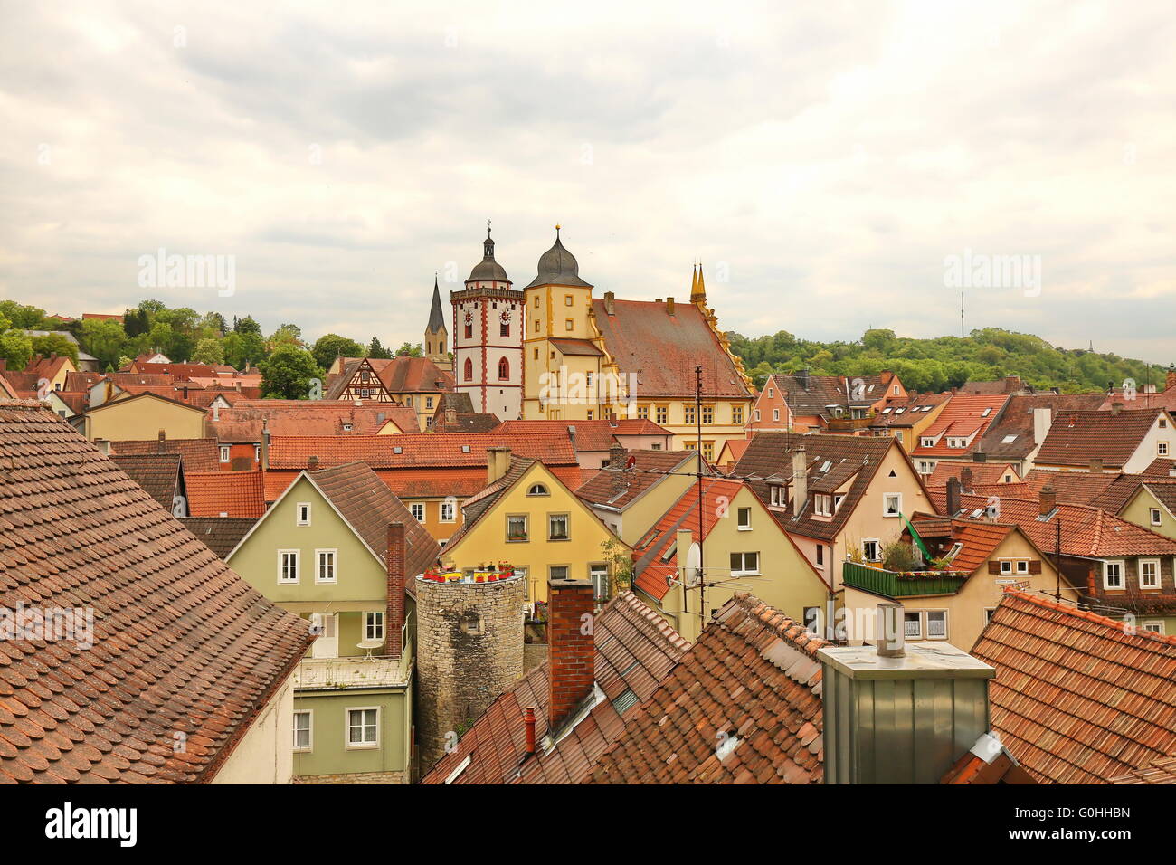 City Tour, southern Germany Stock Photo - Alamy