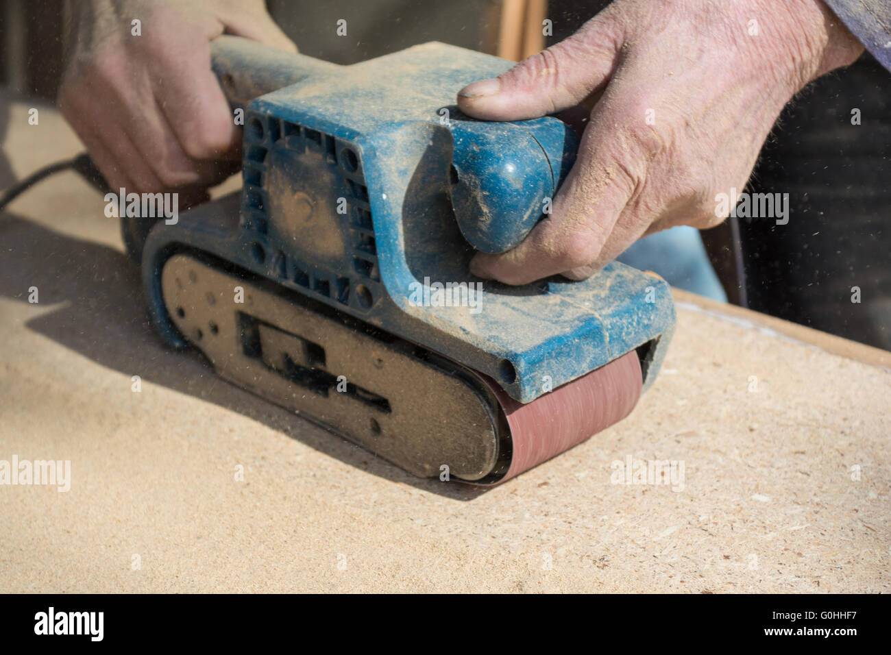 Belt sanders hi-res stock photography and images - Alamy