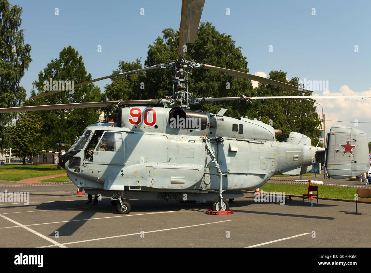Military helicopter KA-32 Stock Photo - Alamy