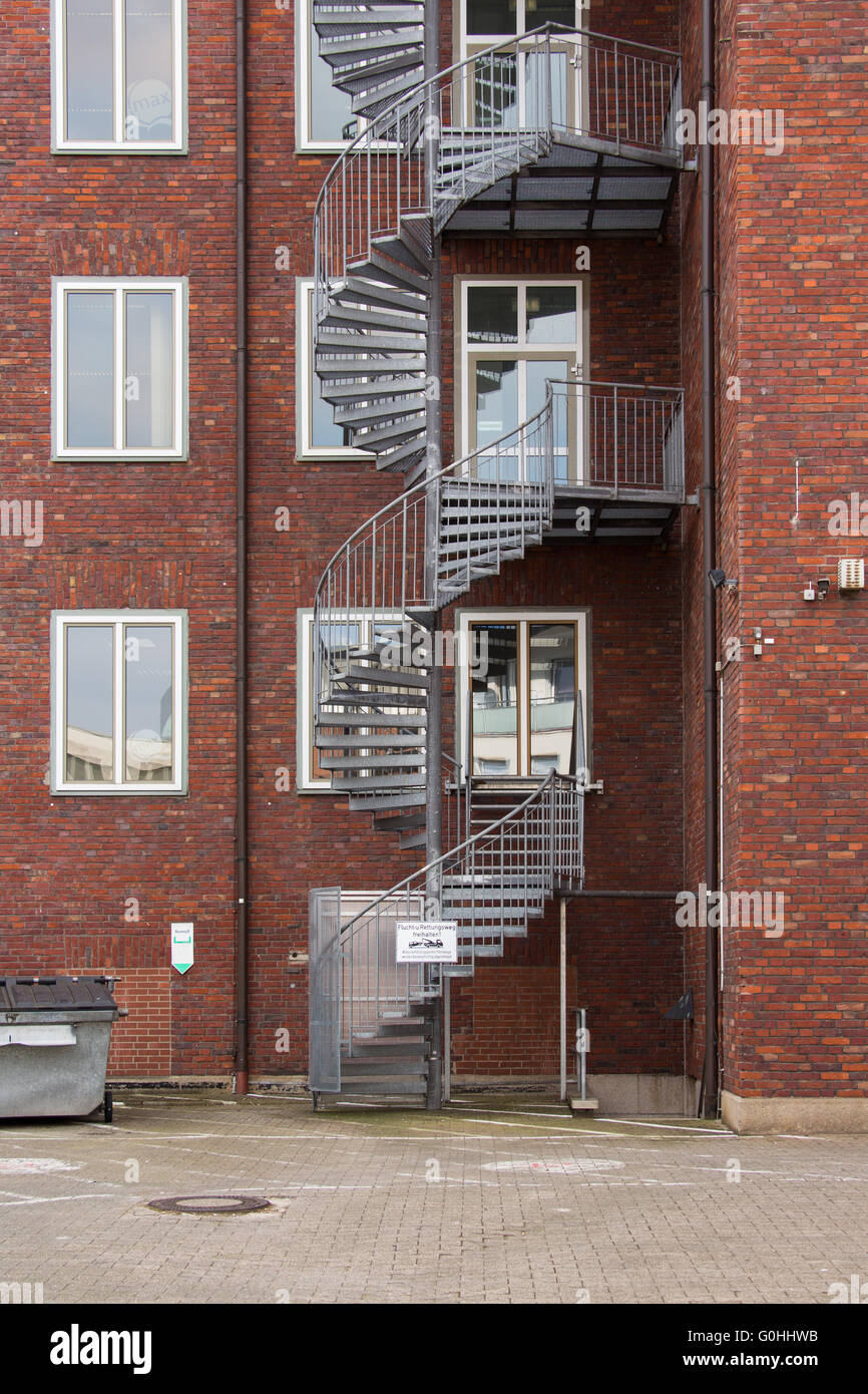 Stairs steps staircase fire escape hi-res stock photography and images ...