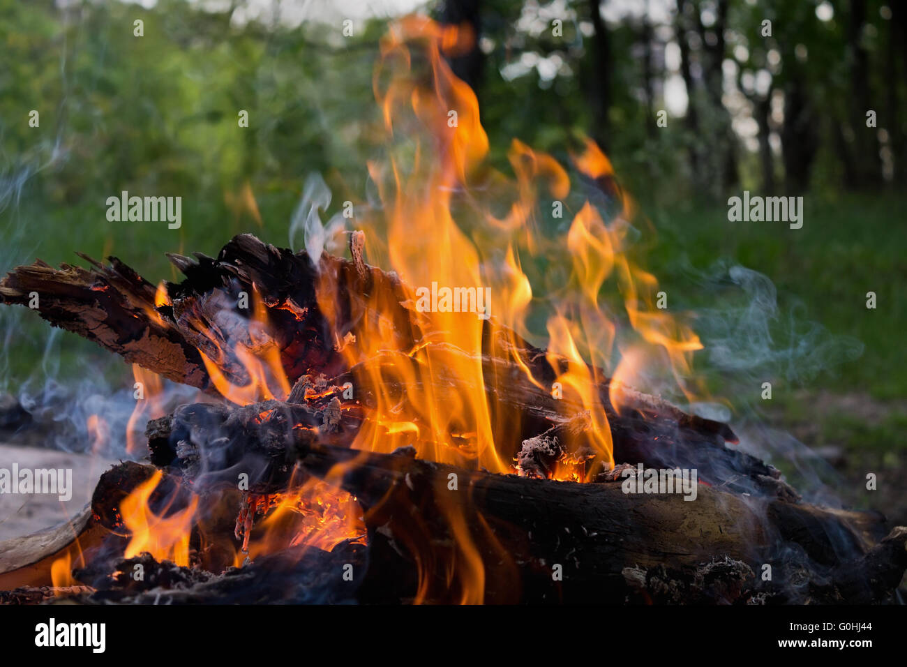 Picnic fire hi-res stock photography and images - Alamy