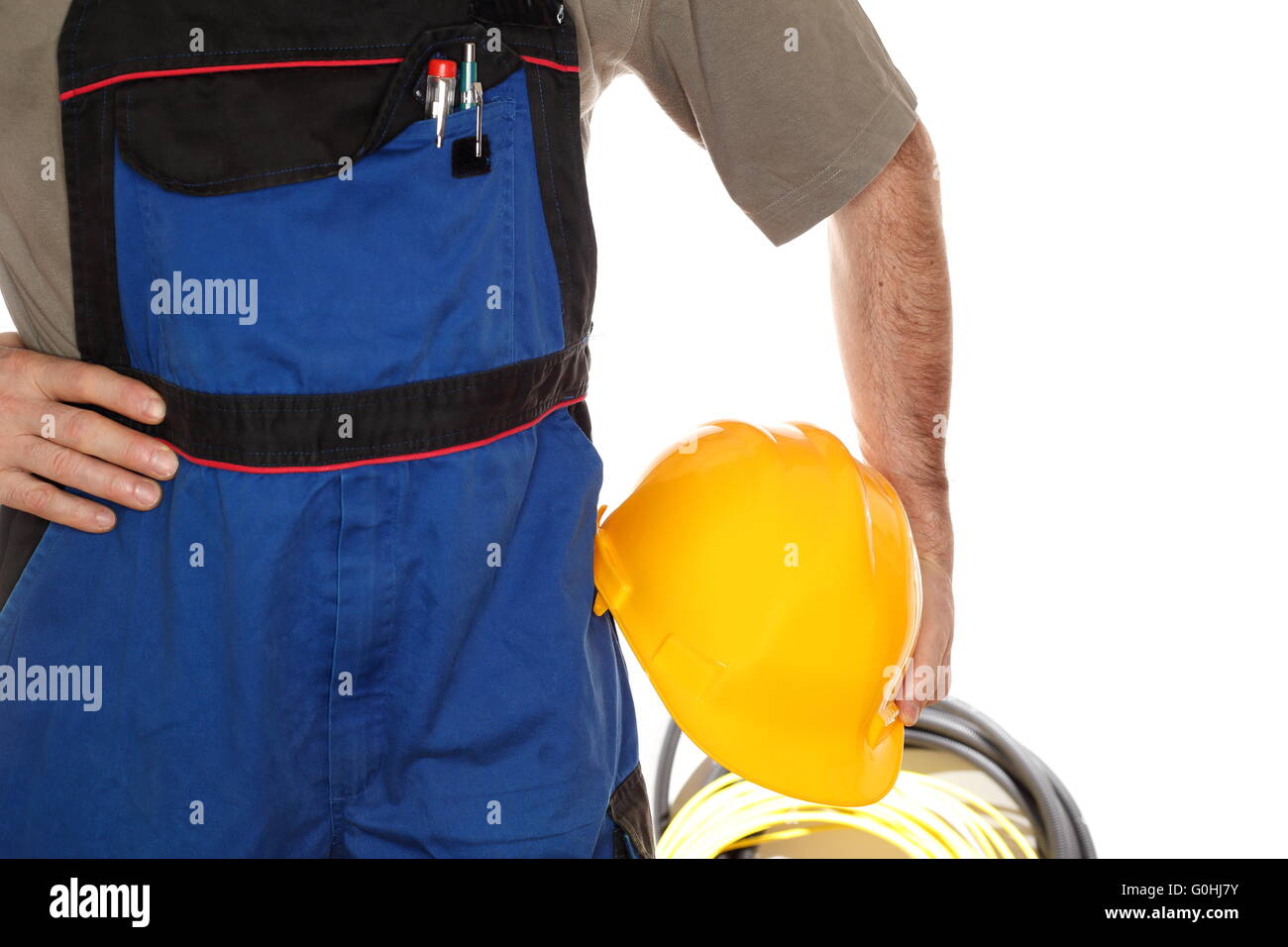 work wear and helmet Stock Photo - Alamy
