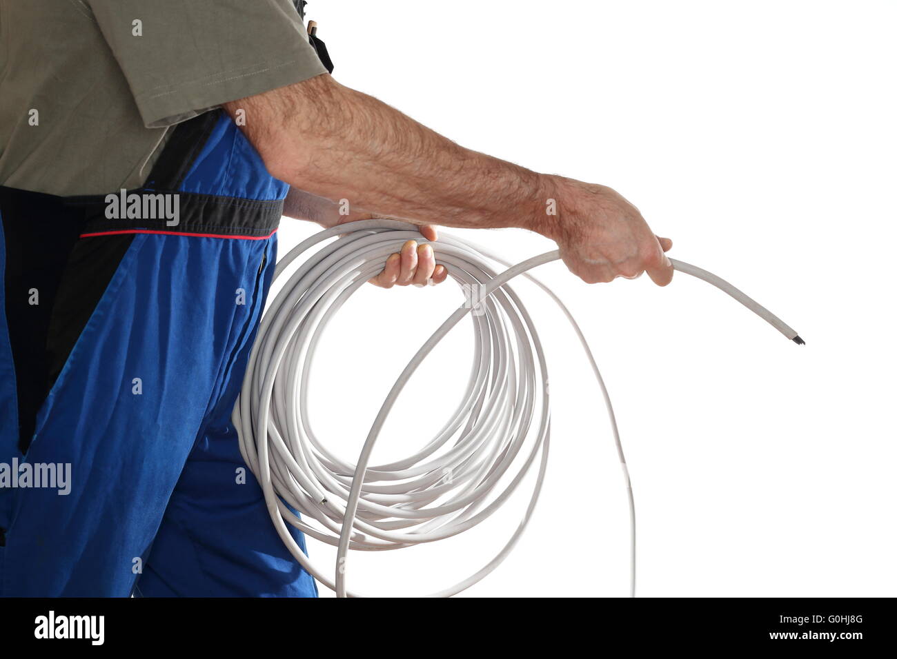 Set electrical tools cables hi-res stock photography and images - Alamy