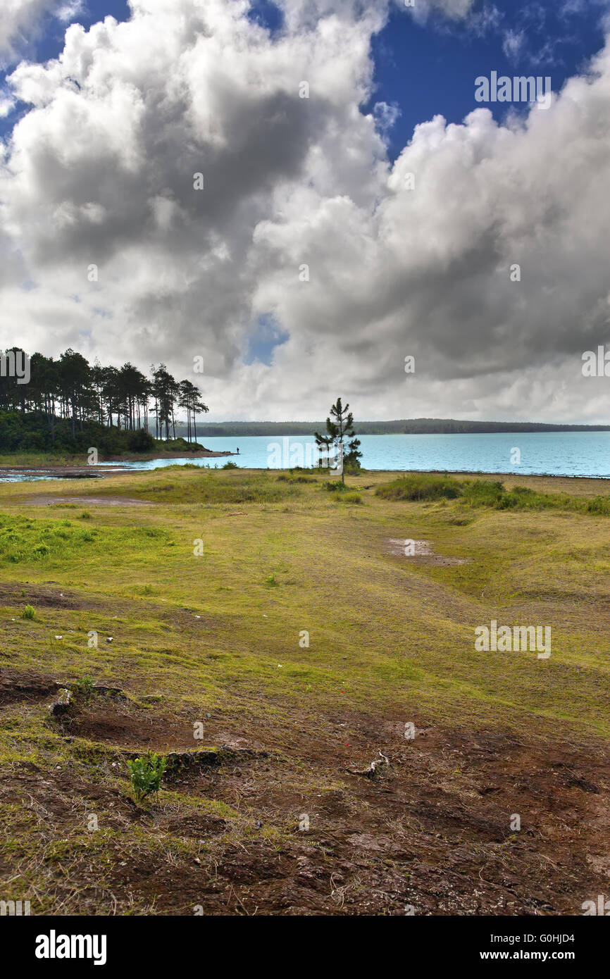 largest water reservoir of Mauritius Stock Photo - Alamy