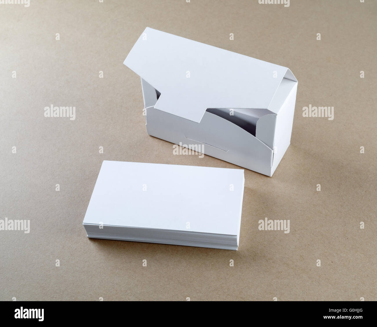 Blank business cards Stock Photo - Alamy