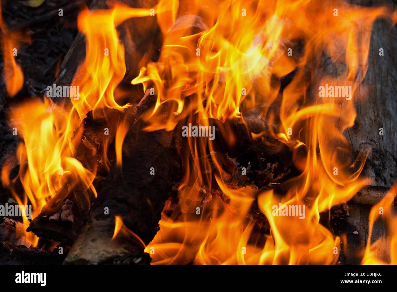 abstract background burning fire close up Stock Photo - Alamy