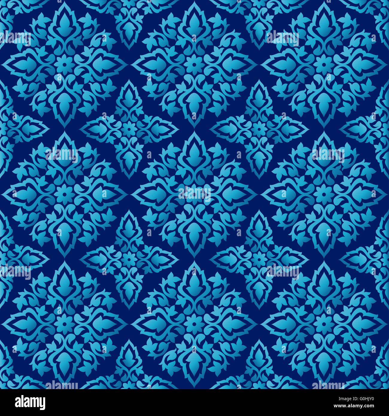 Antique ottoman turkish pattern vector design seventy five Stock Photo ...