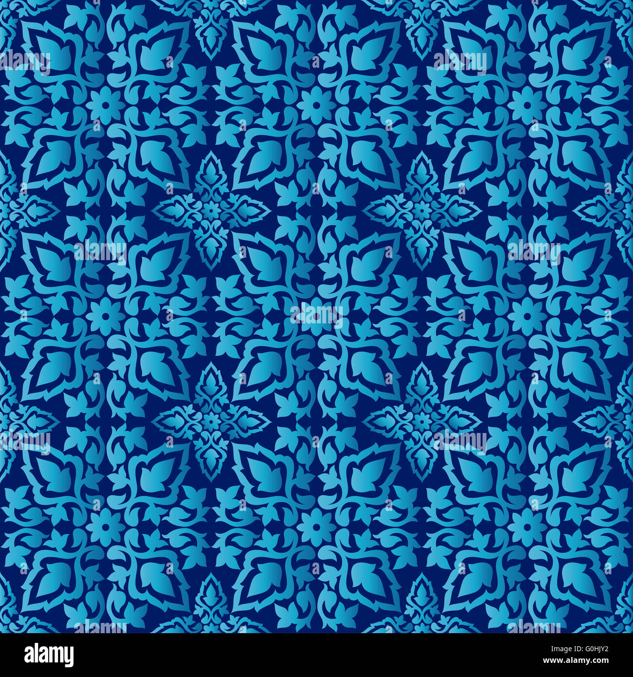 Antique ottoman turkish pattern vector design seventy four Stock Photo ...