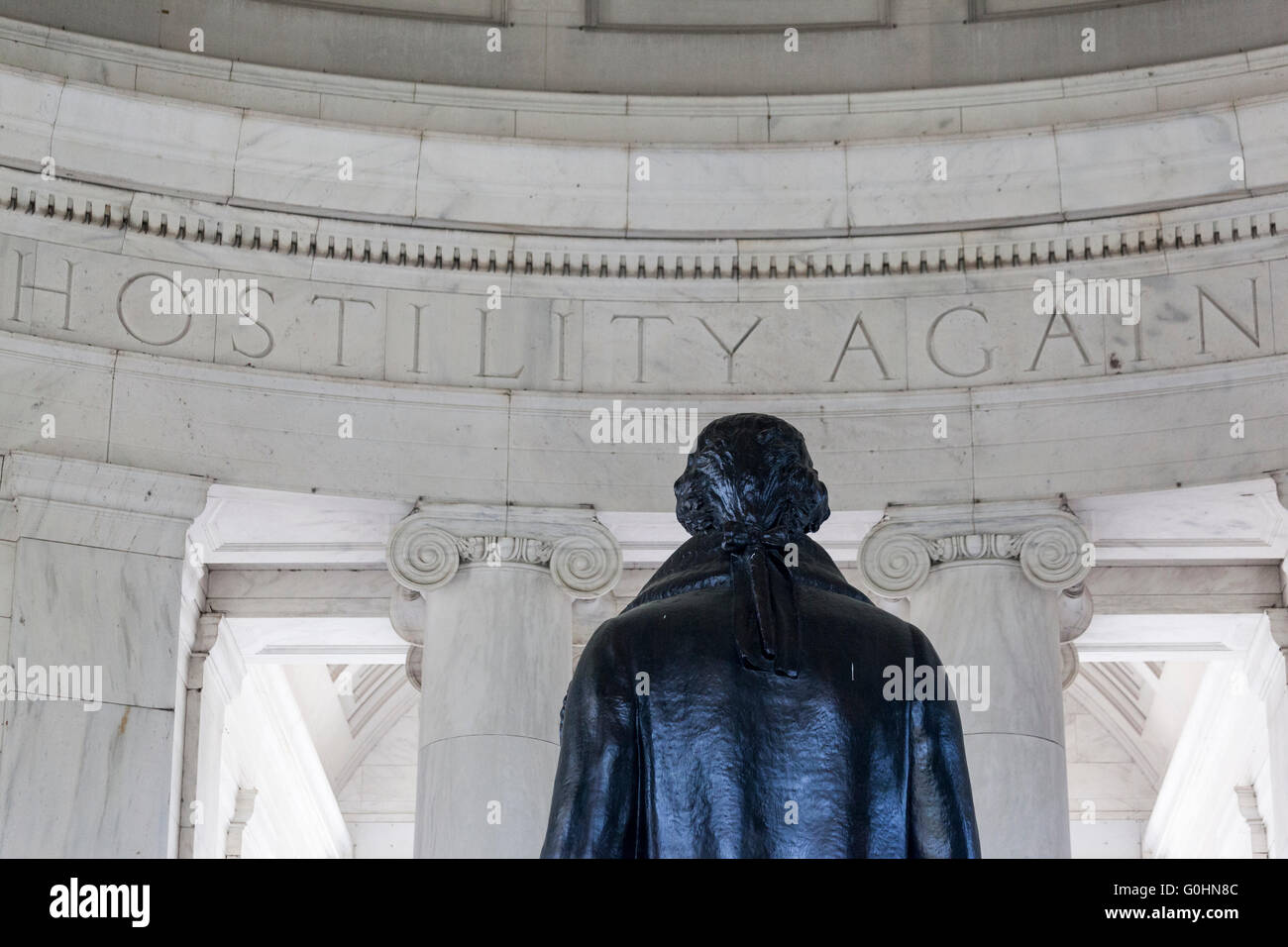 Jefferson memorial washington dc detail hi-res stock photography and ...
