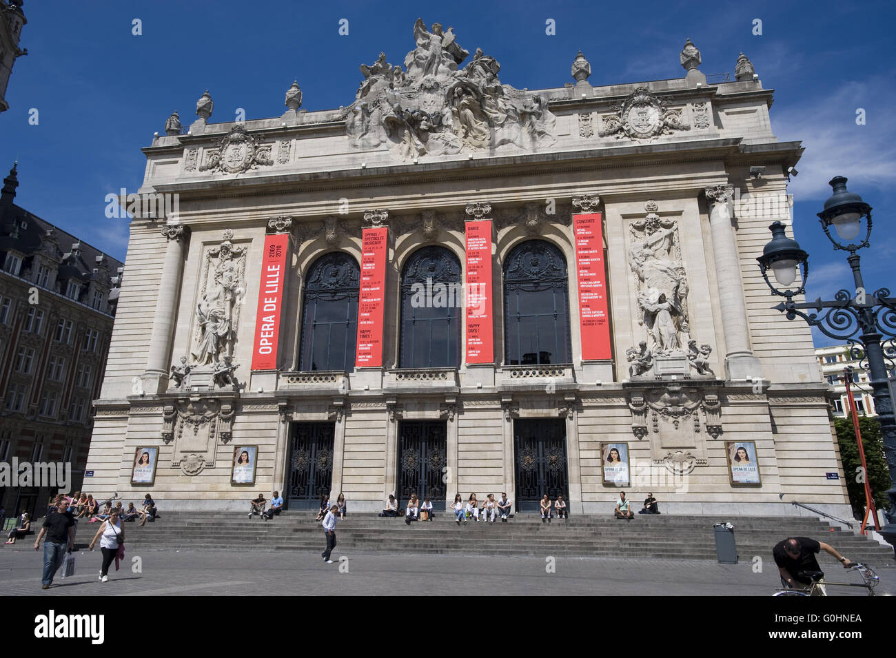 Lille opera house hi-res stock photography and images - Alamy