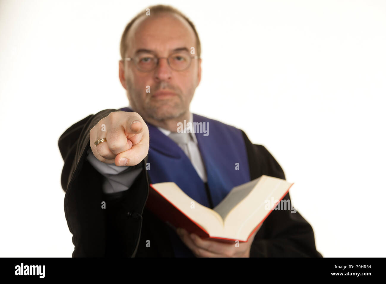 Lawyers gown hi-res stock photography and images - Alamy