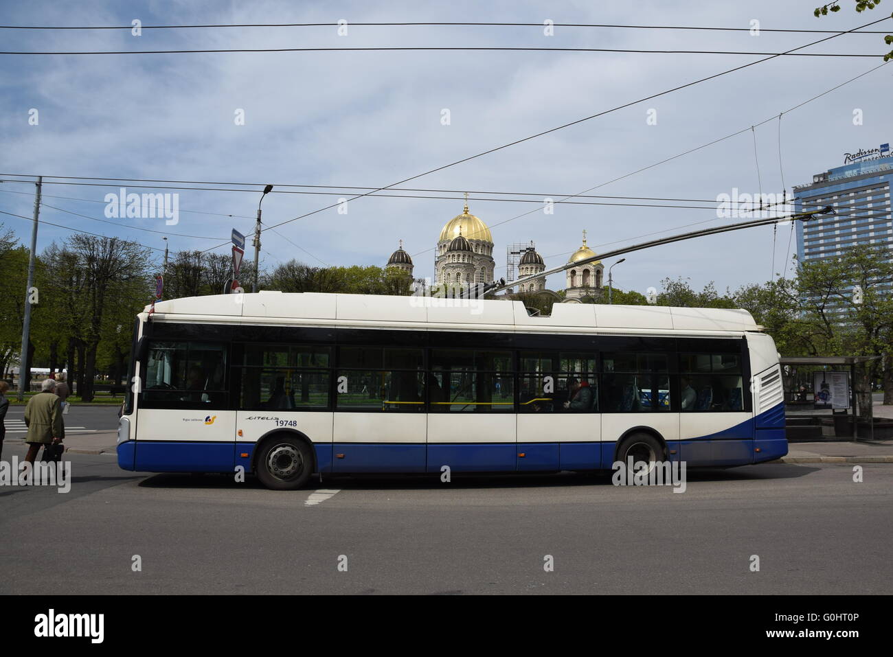Buses in riga hi-res stock photography and images - Alamy