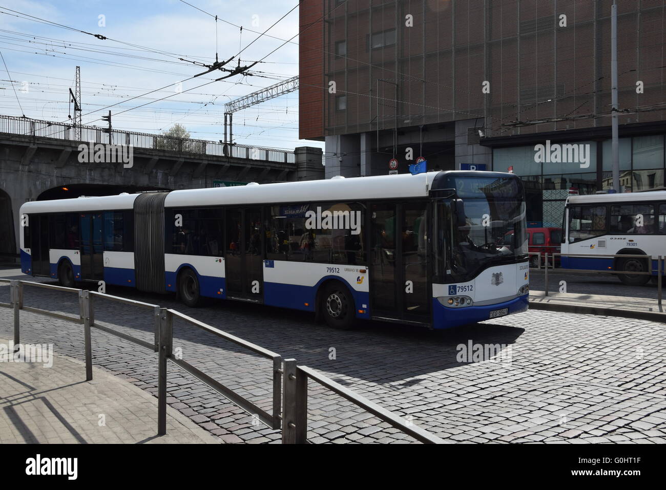 Road passenger transport of Riga. Buses and trolleybuses in the city ...