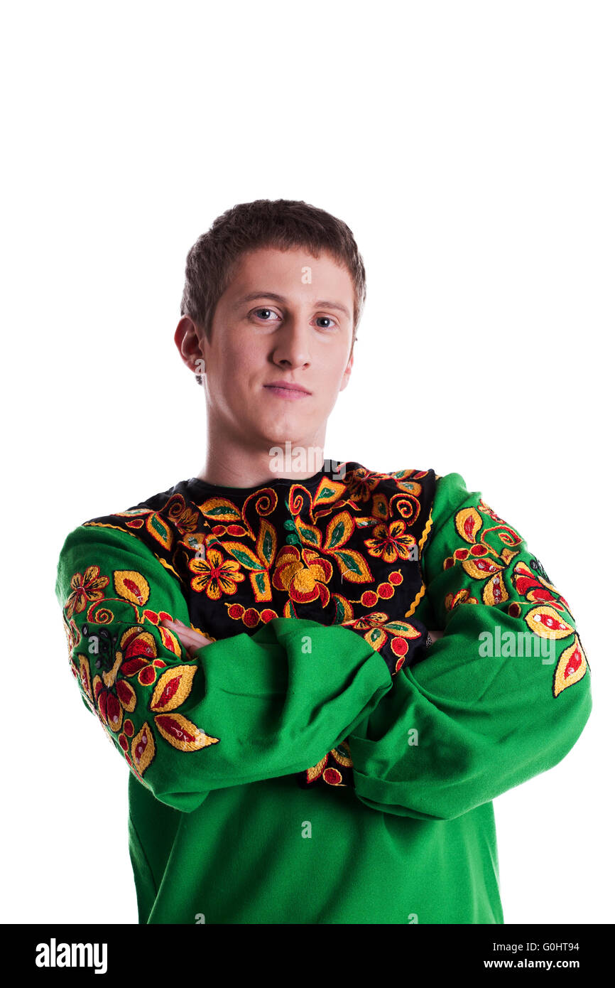Russian folk dancer male hi-res stock photography and images - Alamy