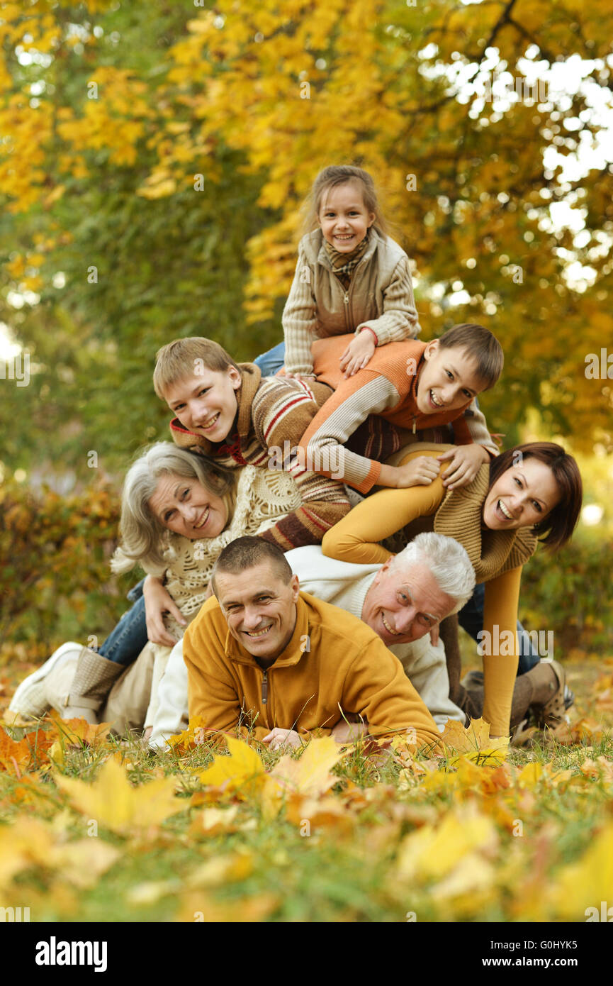 Happy smiling family Stock Photo - Alamy