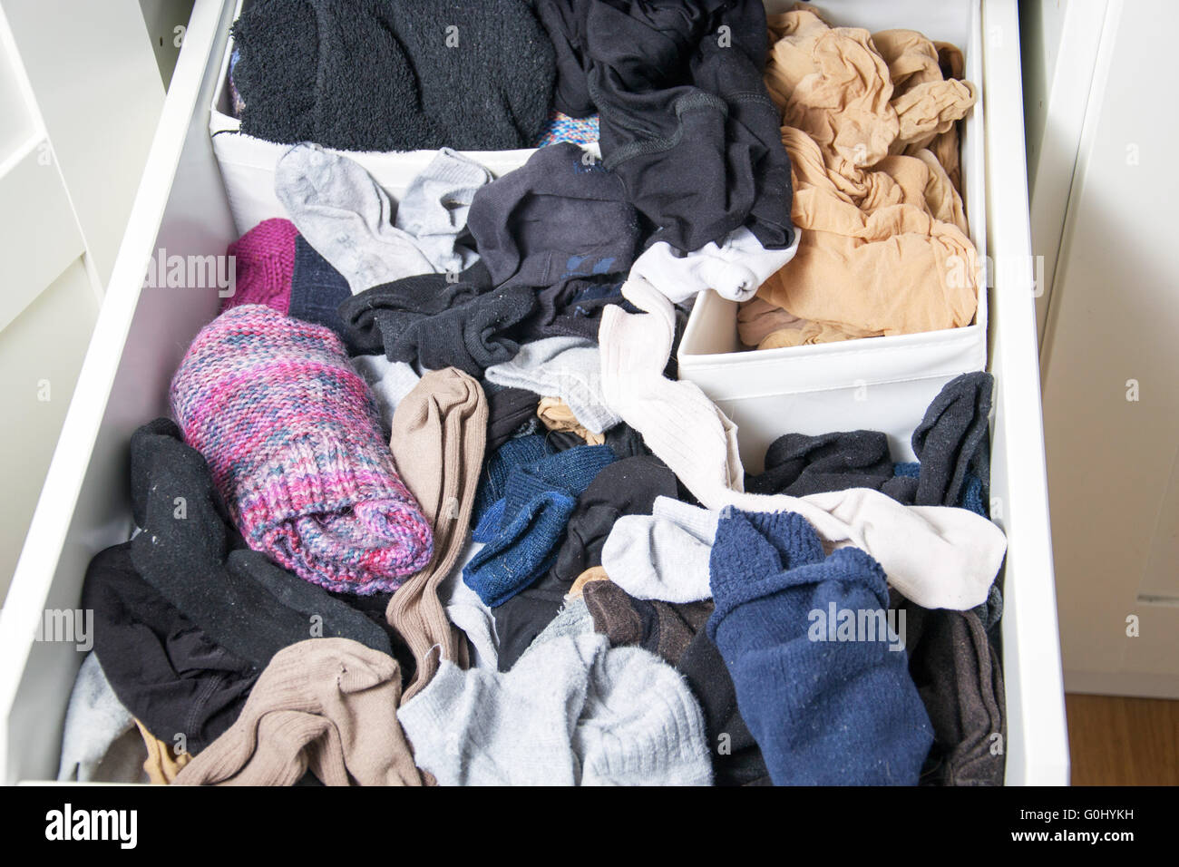 Messy wardrobe hi-res stock photography and images - Alamy