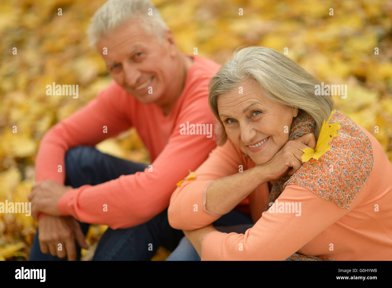 Happy old people hi-res stock photography and images - Alamy