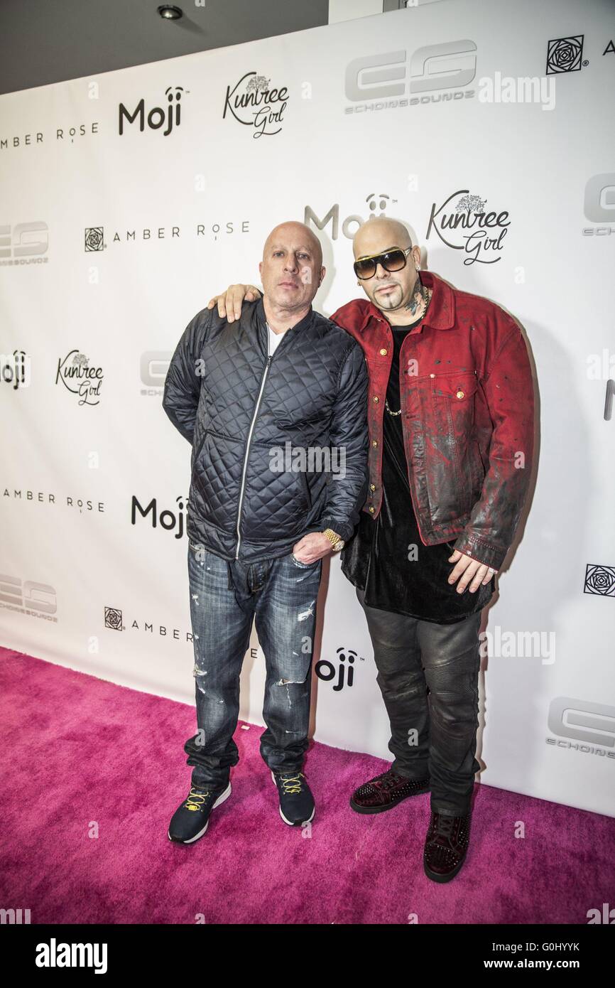 These are pics from Amber Rose's "Muva Moji" Emoji Launch last night at ...