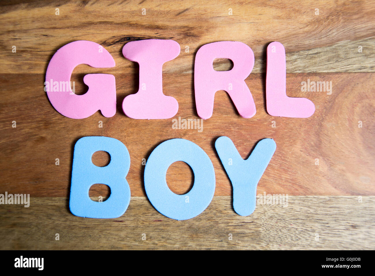 Baby boy letters word baby hi-res stock photography and images - Alamy