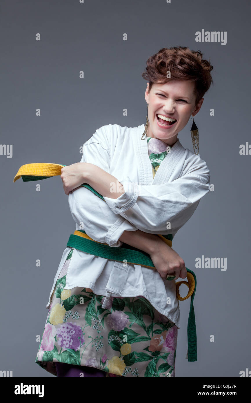 Cheerful model hi-res stock photography and images - Alamy