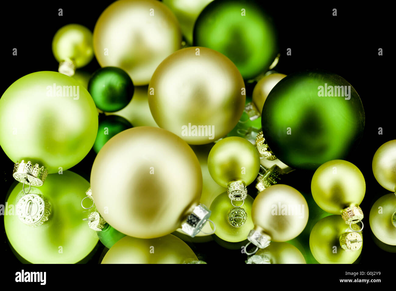 colorful christmas decoration traditional baubles Stock Photo - Alamy