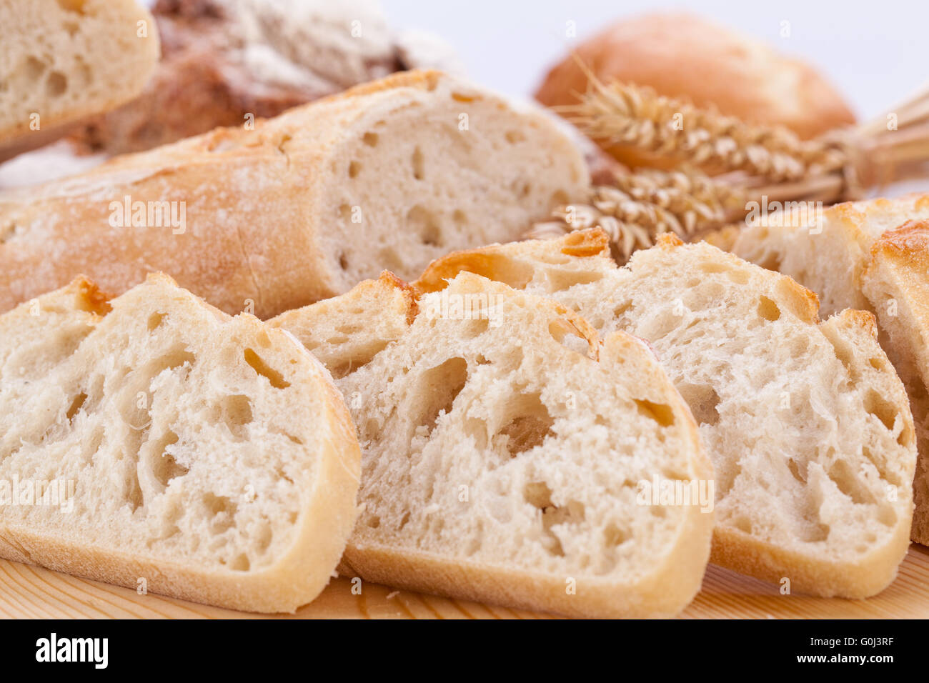 fresh tasty mixed bread slice bakery loaf Stock Photo - Alamy