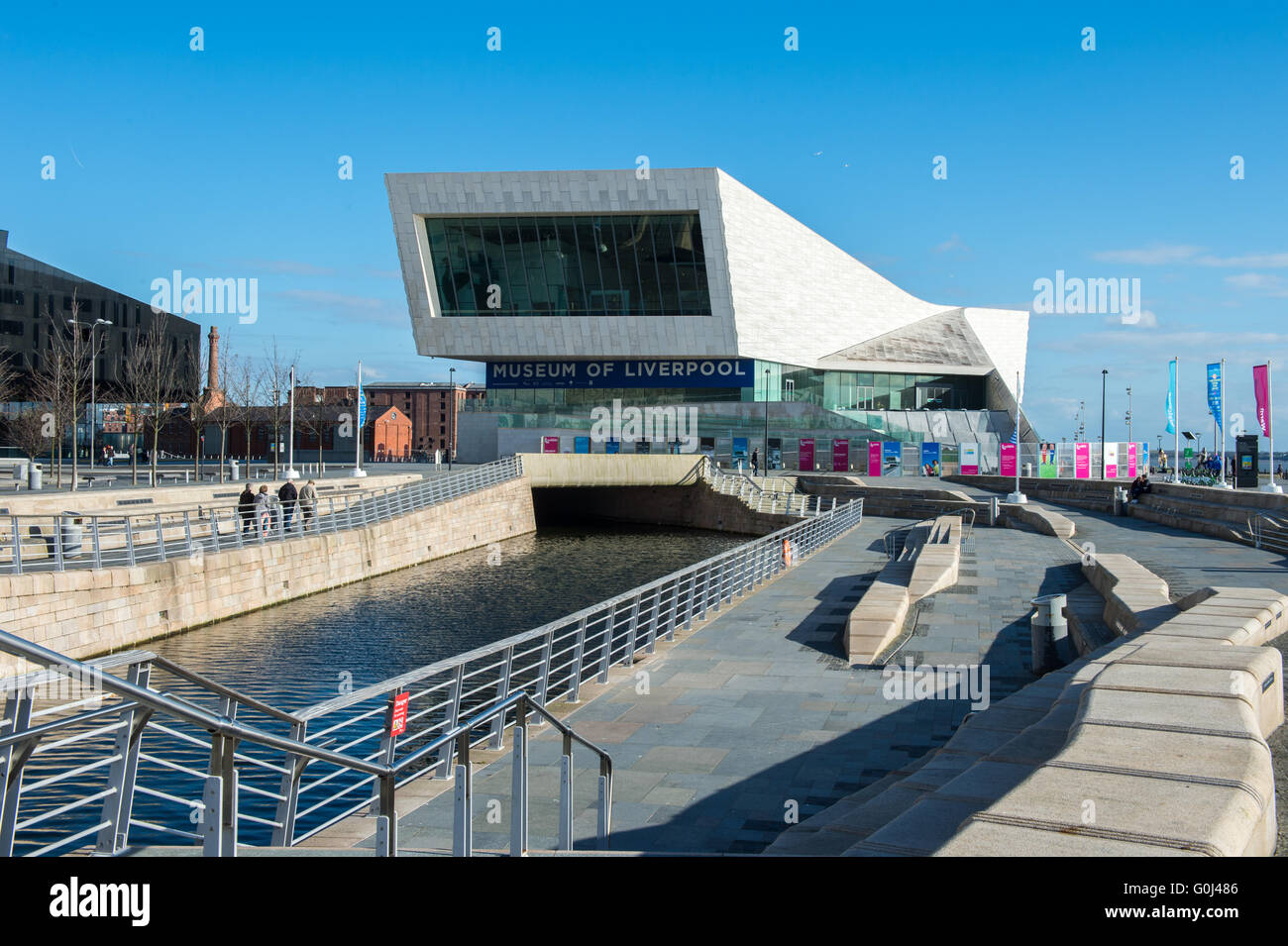 The Museum of Liverpool situated at Pier Head alongside the River ...