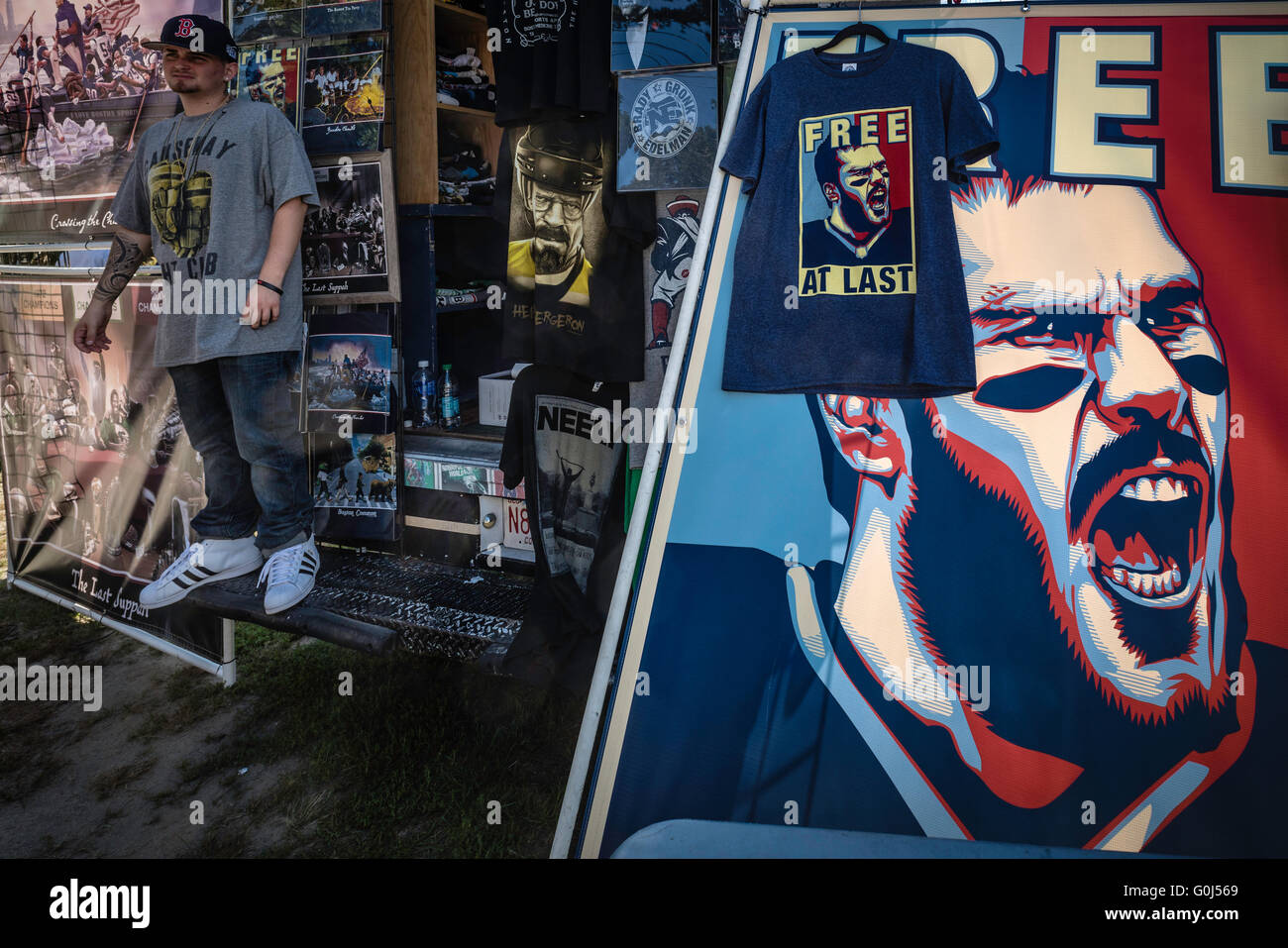 Cape Cod seafood scallop festival Stock Photo - Alamy