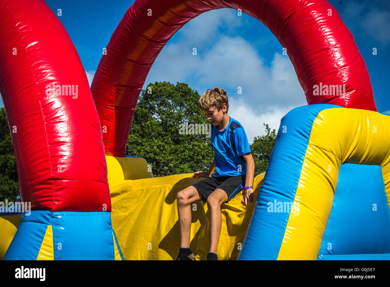 Cape Cod seafood scallop festival Stock Photo - Alamy