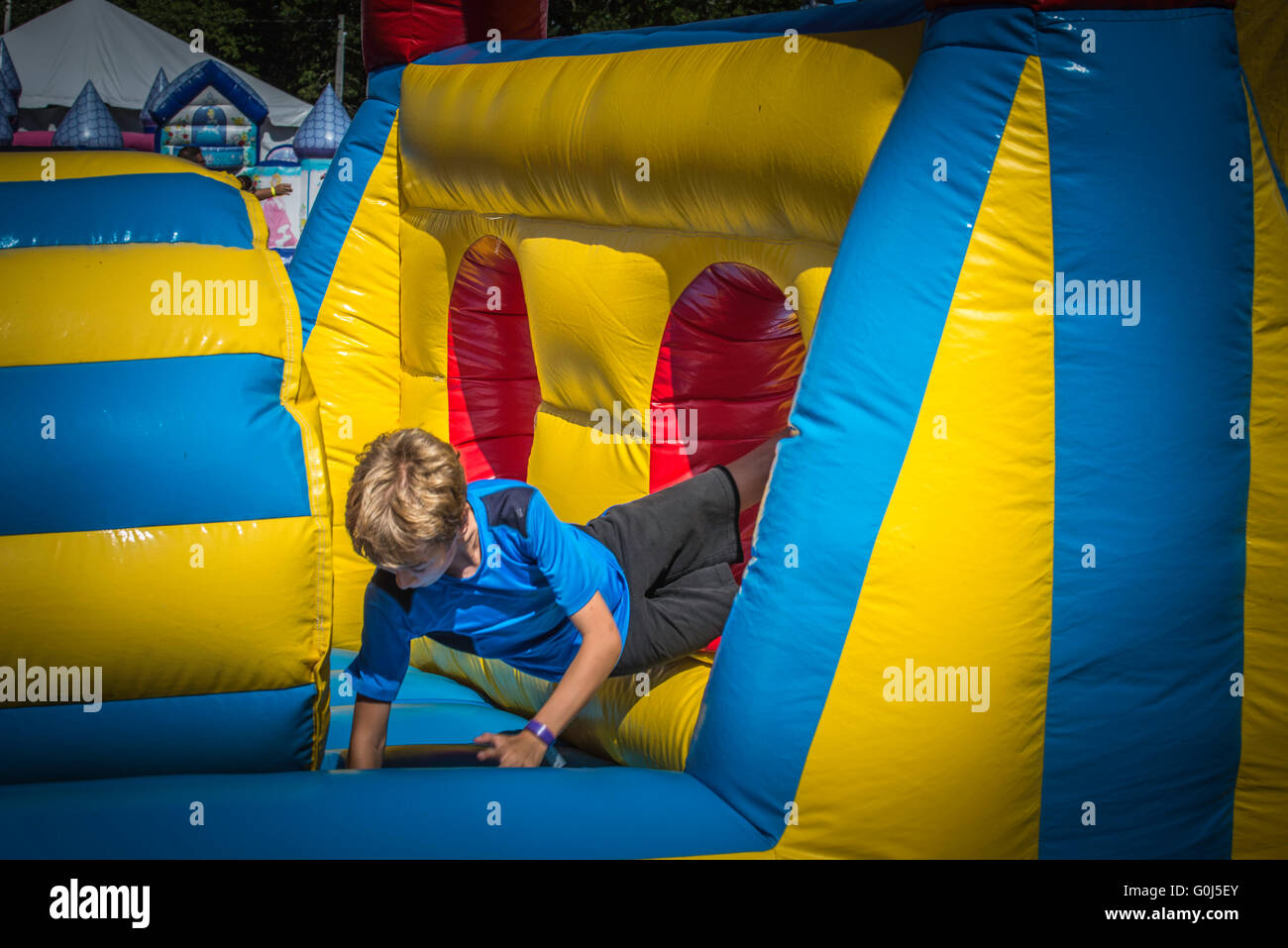 Cape Cod seafood scallop festival Stock Photo - Alamy