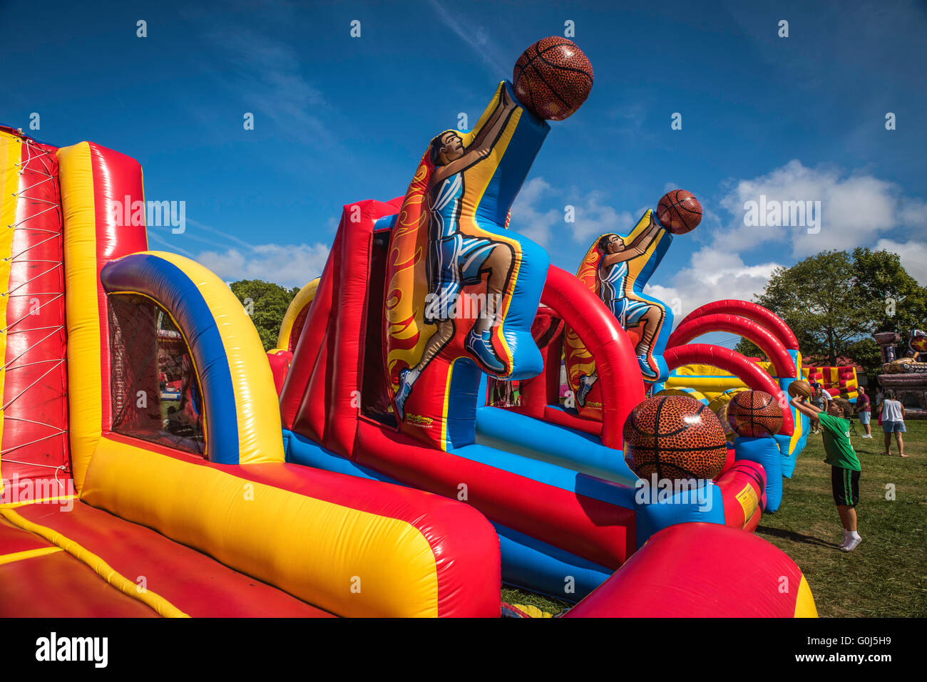 Cape Cod seafood scallop festival Stock Photo - Alamy
