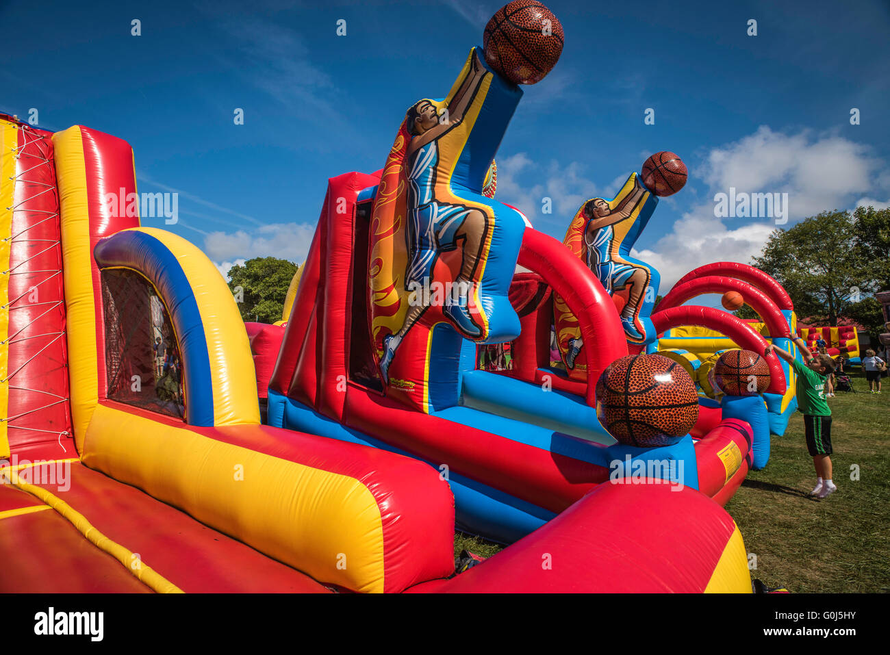 Cape Cod seafood scallop festival Stock Photo - Alamy