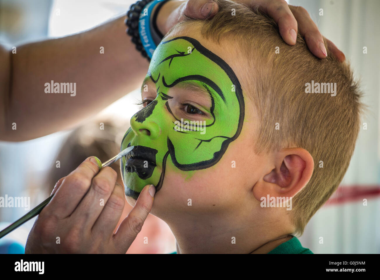 Cape Cod seafood scallop festival Stock Photo - Alamy