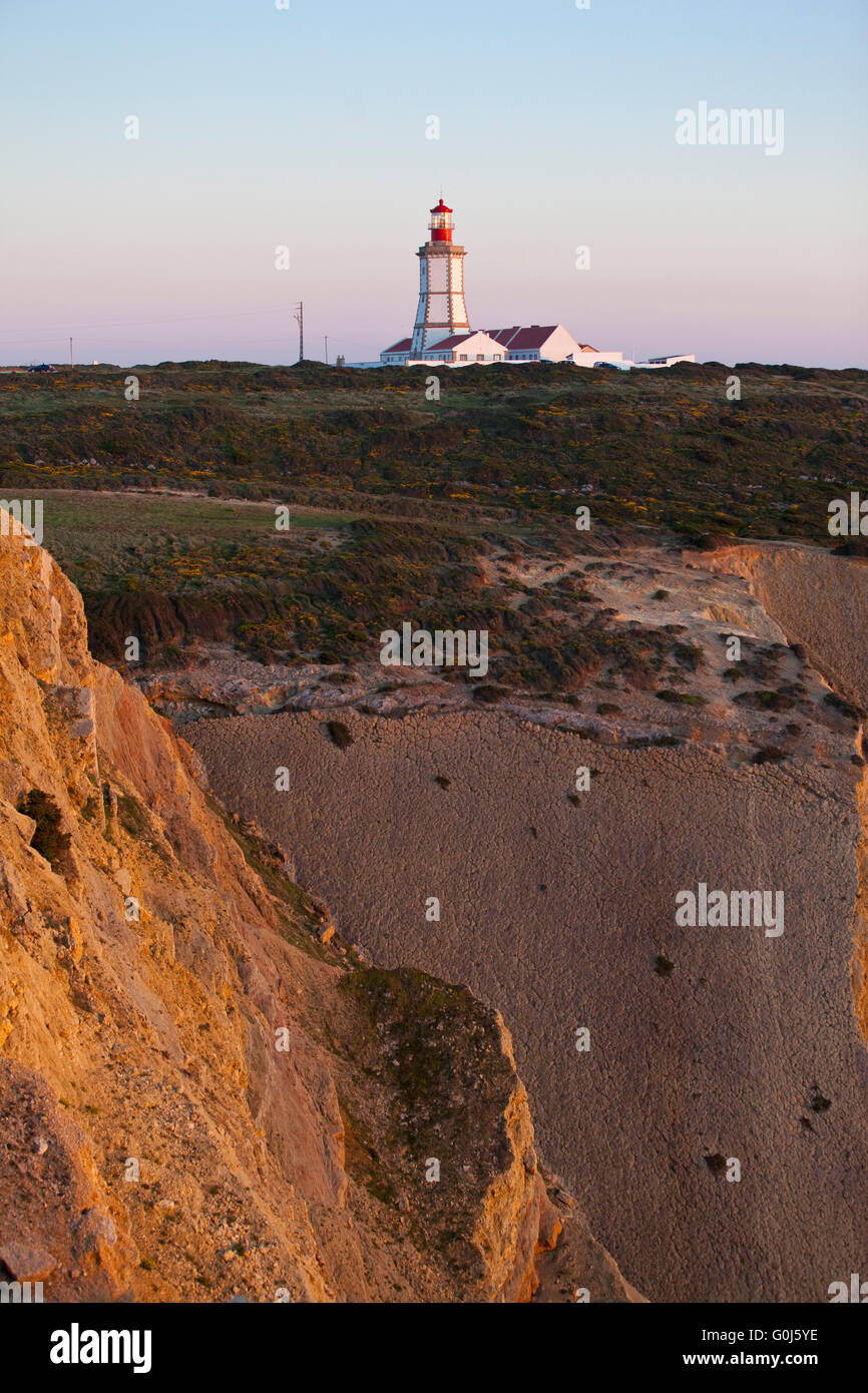 Espichel Cape, Lighthouse, Sesimbra Stock Photo - Alamy