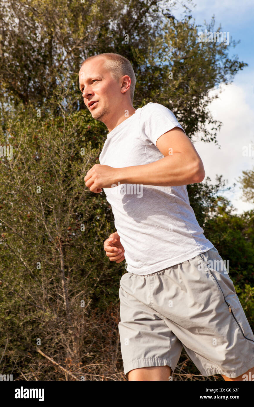 Happy marathon runner hi-res stock photography and images - Alamy