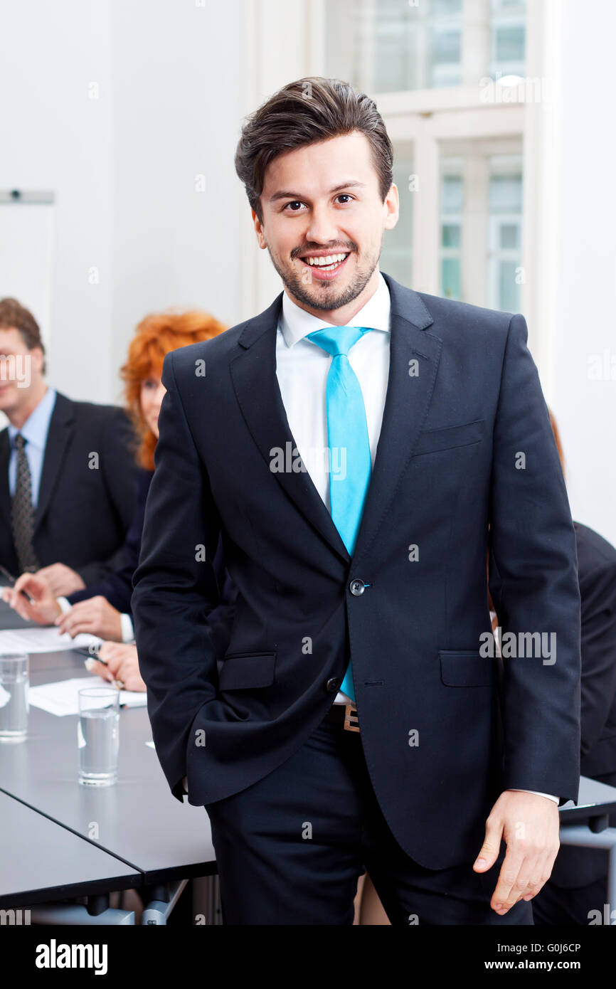 Business man looking at plan hi-res stock photography and images - Alamy