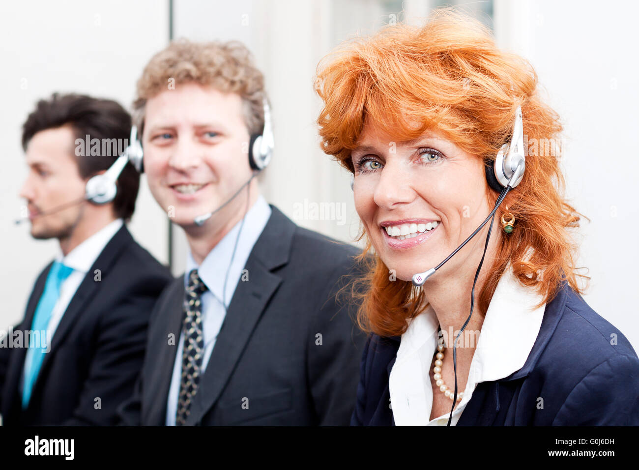 Callcenter agent hi-res stock photography and images - Alamy