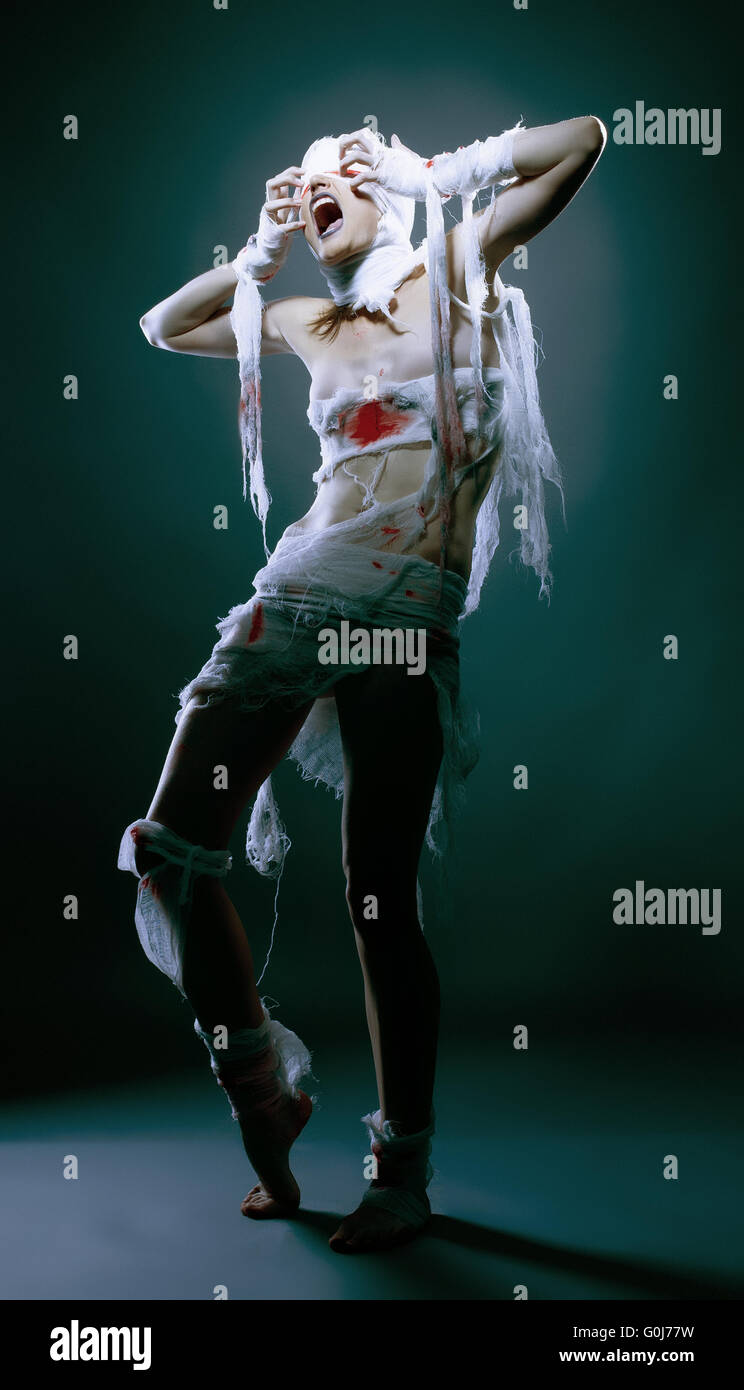 Scary mummy hi-res stock photography and images - Alamy