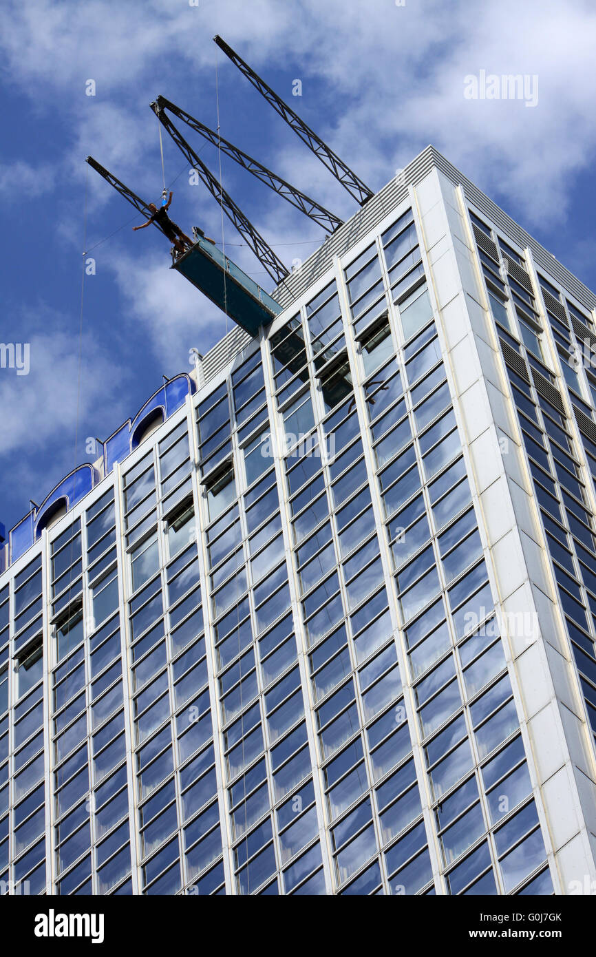 Base jumping building hi-res stock photography and images - Alamy