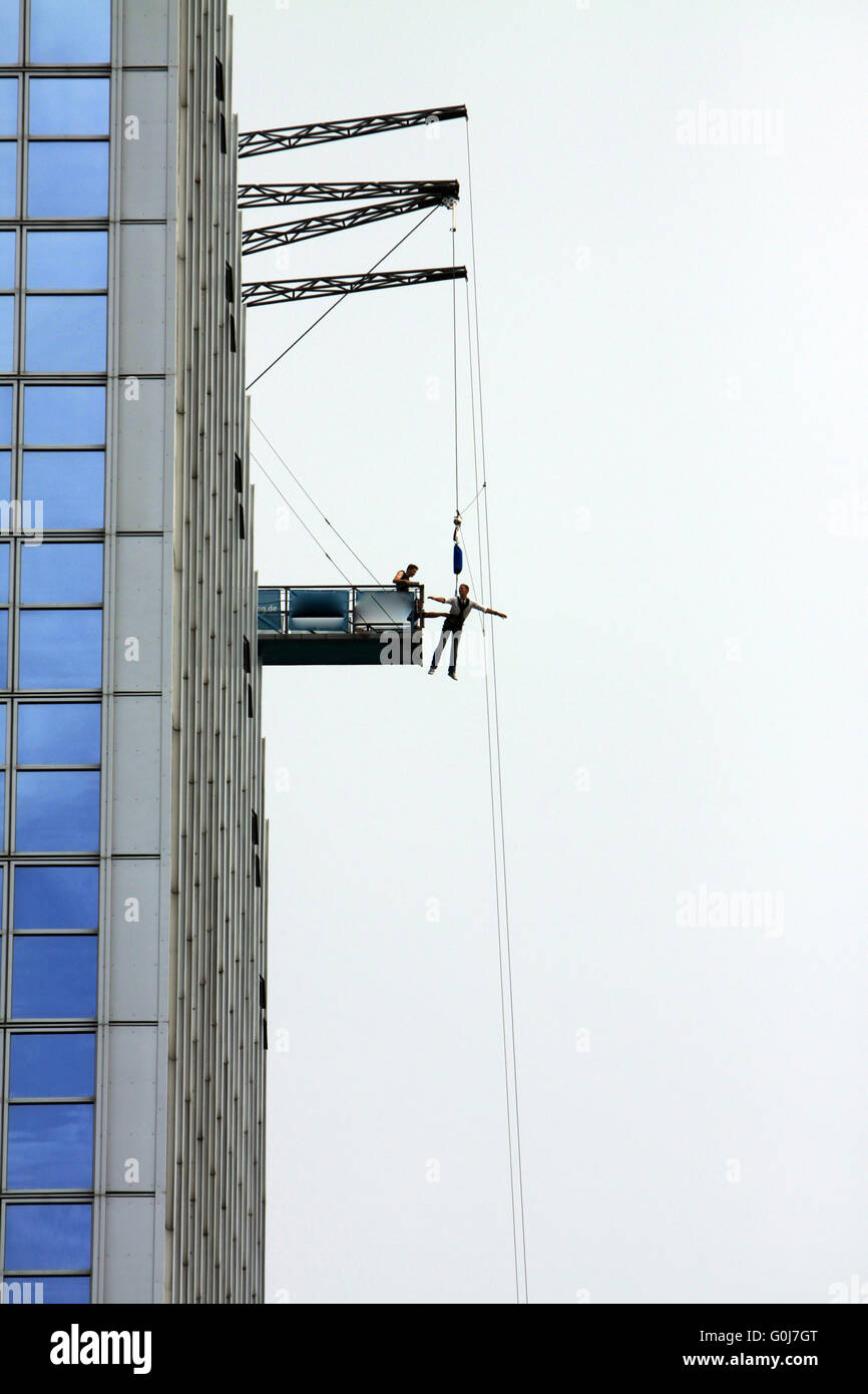 Base jumping building hi-res stock photography and images - Alamy