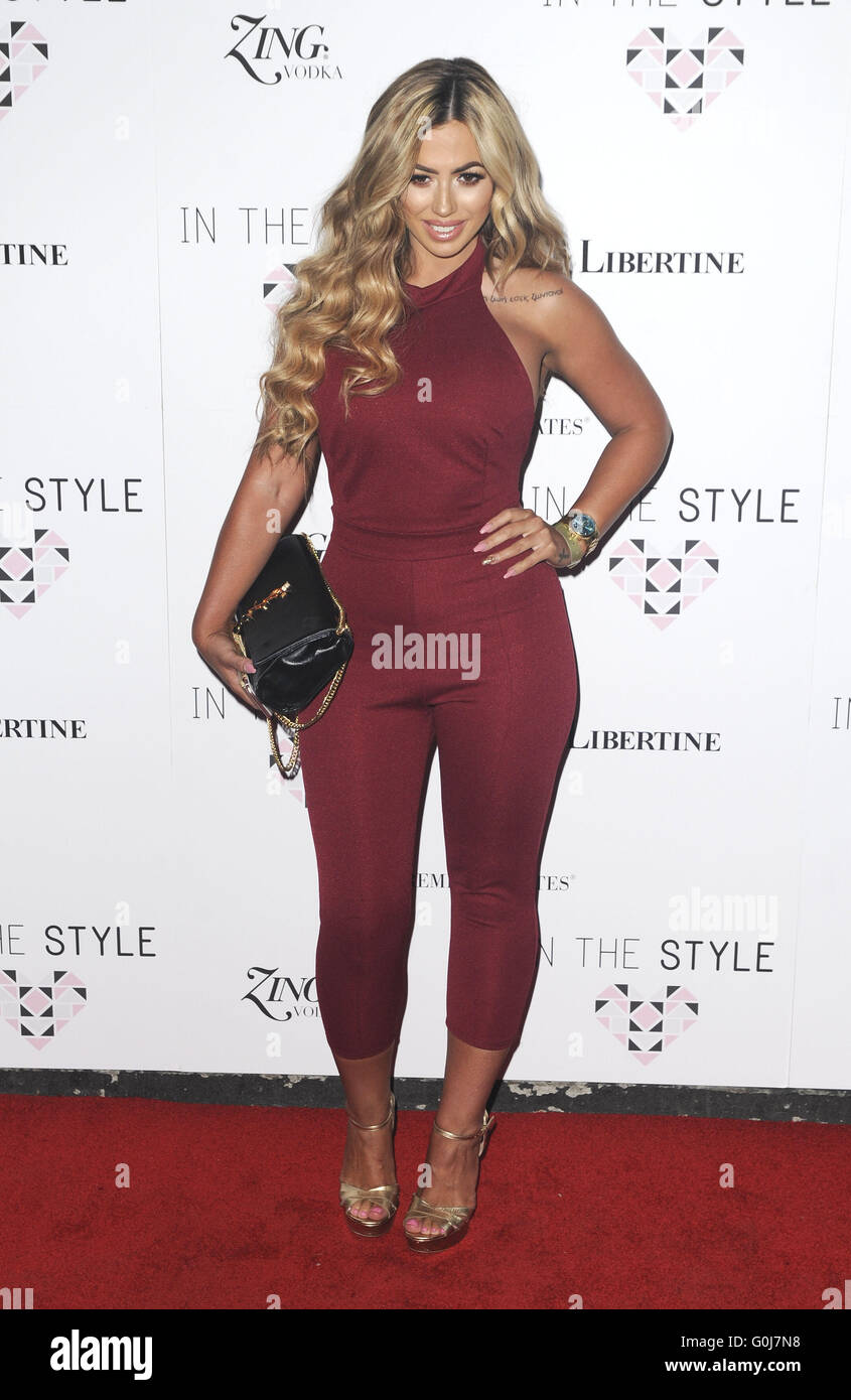 Various celebrities attend In The Style Spring Summer Launch Featuring ...