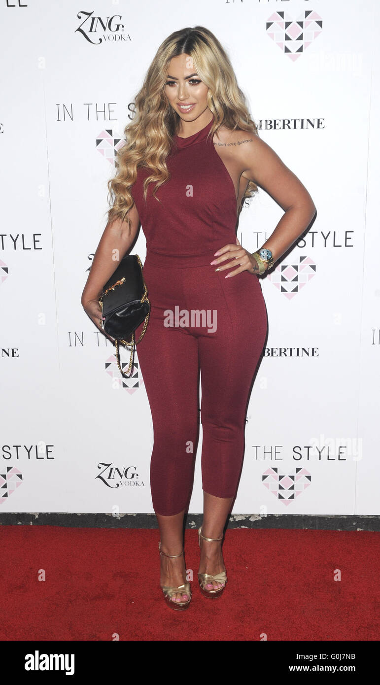 Various celebrities attend In The Style Spring Summer Launch Featuring ...
