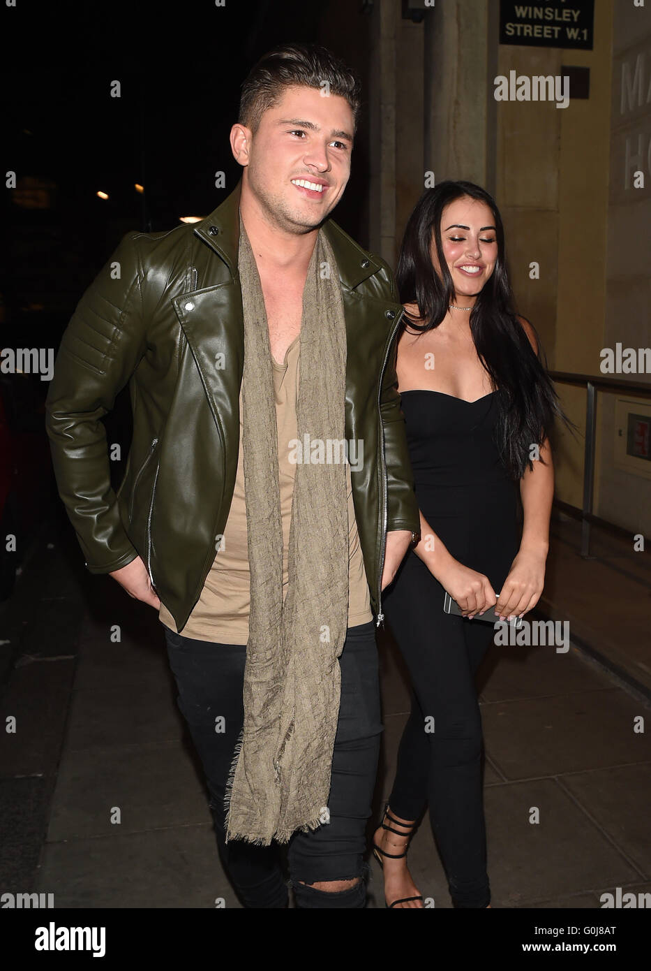 Celebrities arriving at In The Style Party in London at Libertine ...
