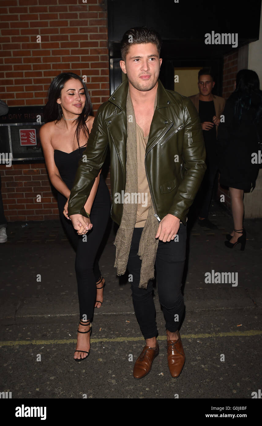 Celebrities arriving at In The Style Party in London at Libertine ...