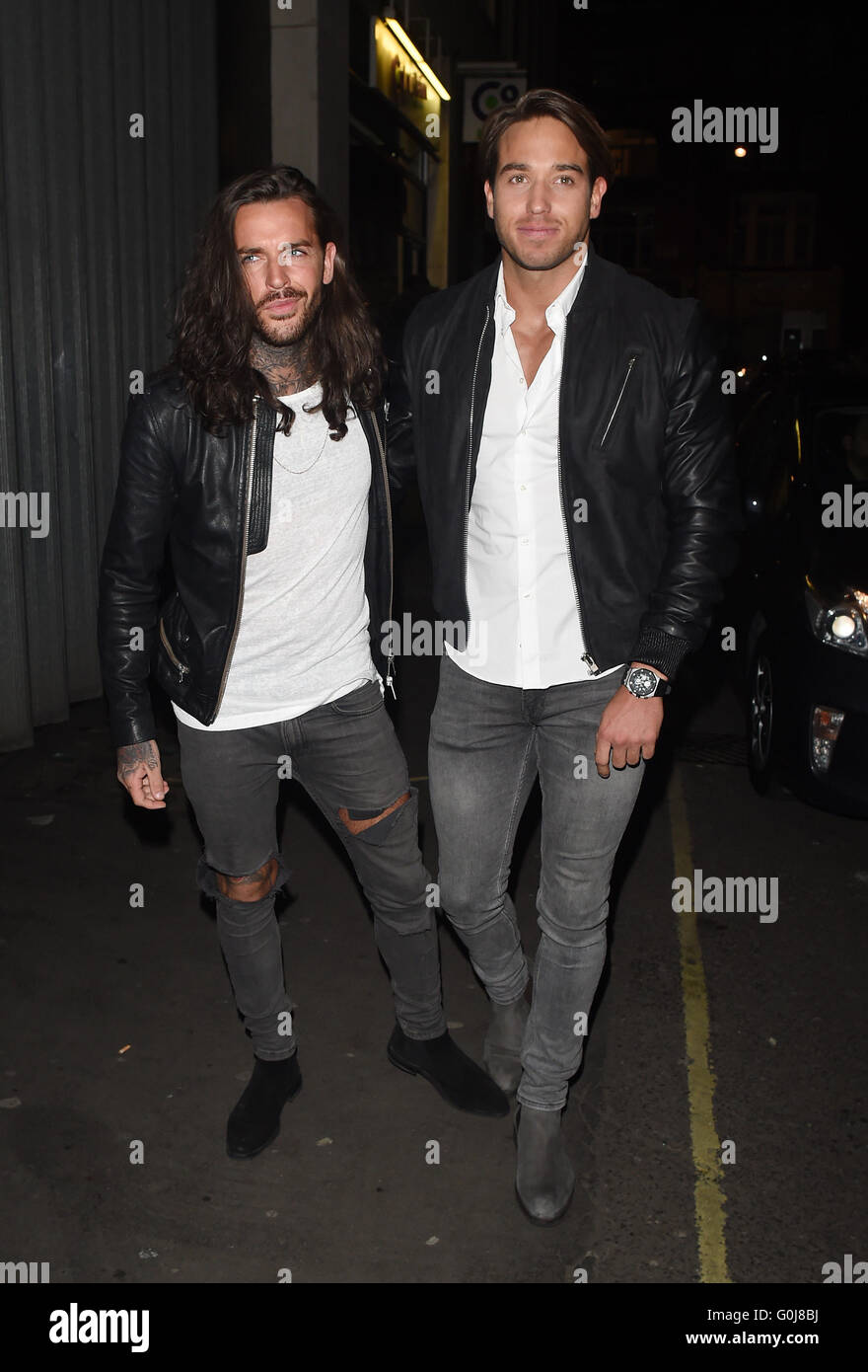 Celebrities arriving at In The Style Party in London at Libertine ...
