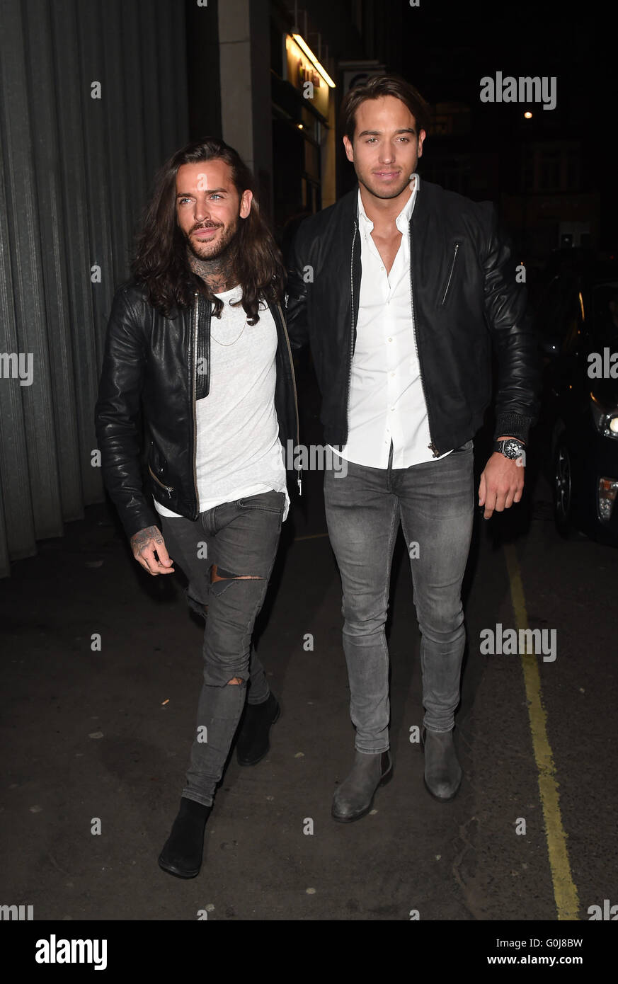 Celebrities arriving at In The Style Party in London at Libertine ...