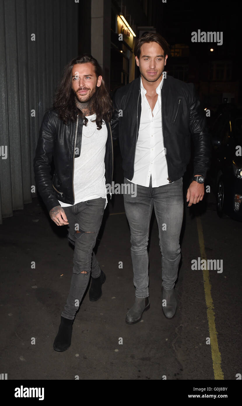 Celebrities arriving at In The Style Party in London at Libertine ...