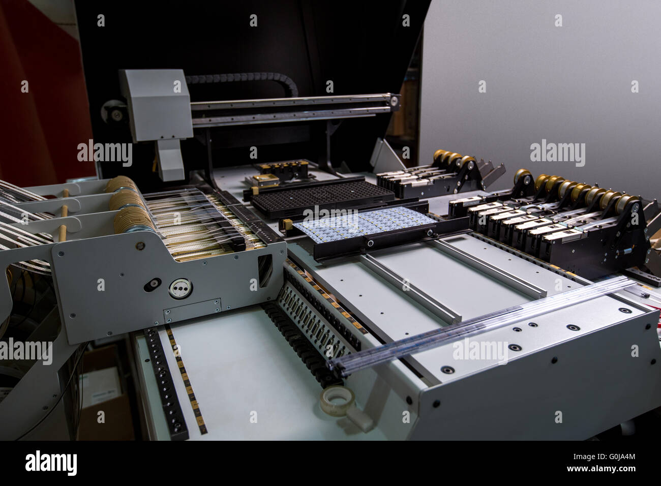 Machine for production of light-emitting diodes Stock Photo - Alamy