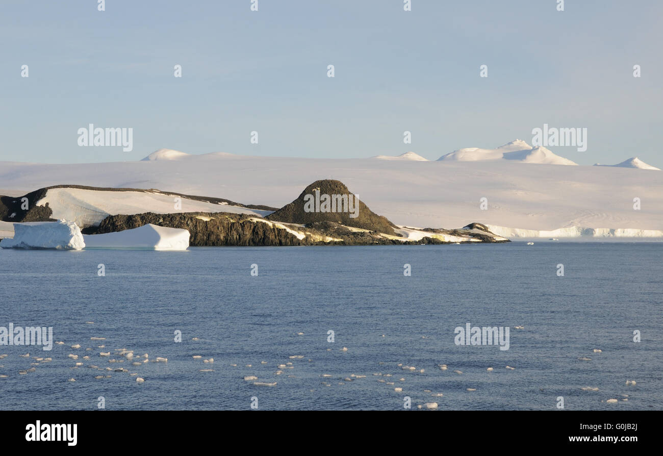Hope Bay and the Hope Glacier. Hope Bay, Antarctic Peninsula ...