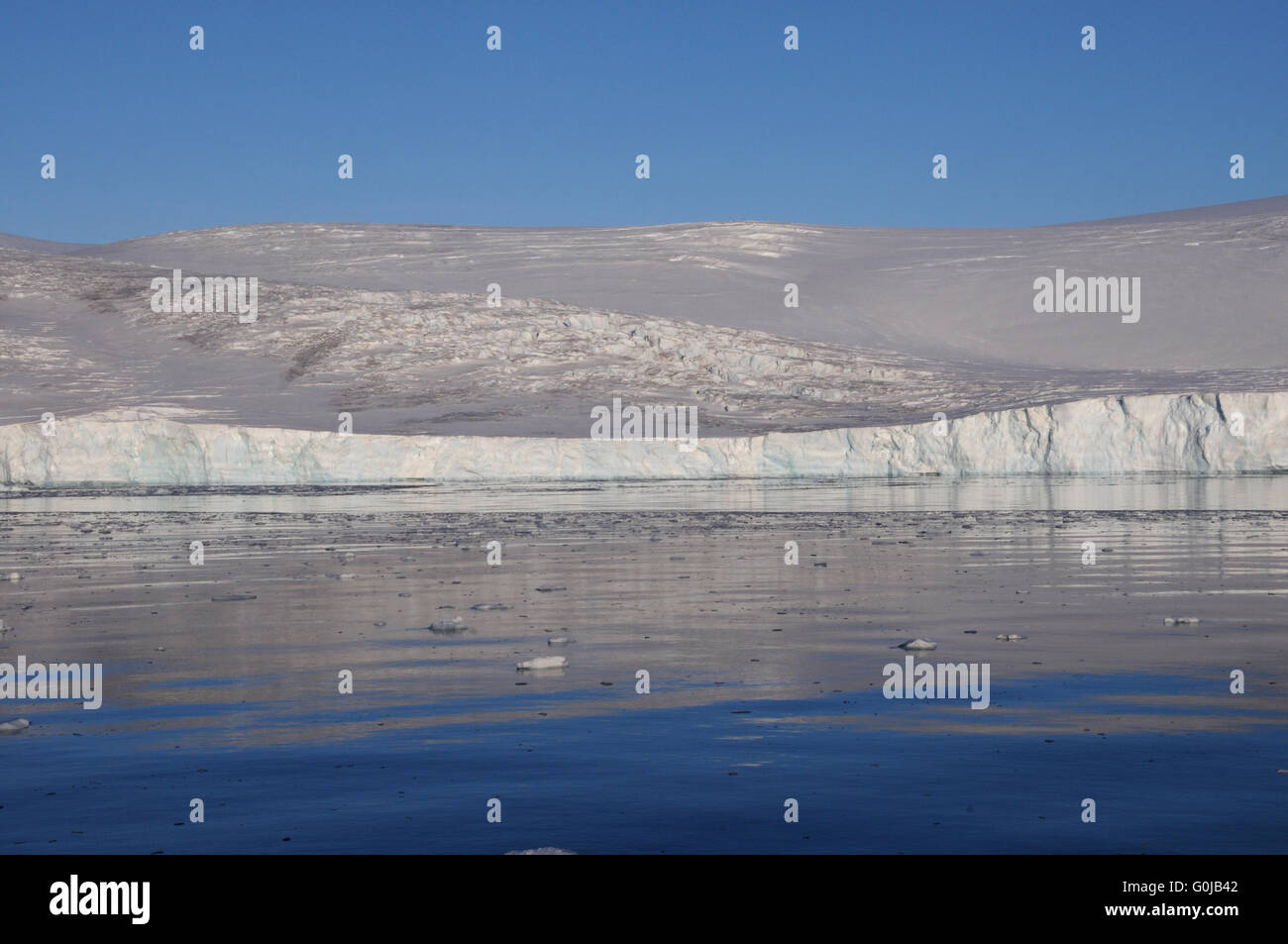 Hope Bay and the Hope Glacier. Hope Bay, Antarctic Peninsula ...